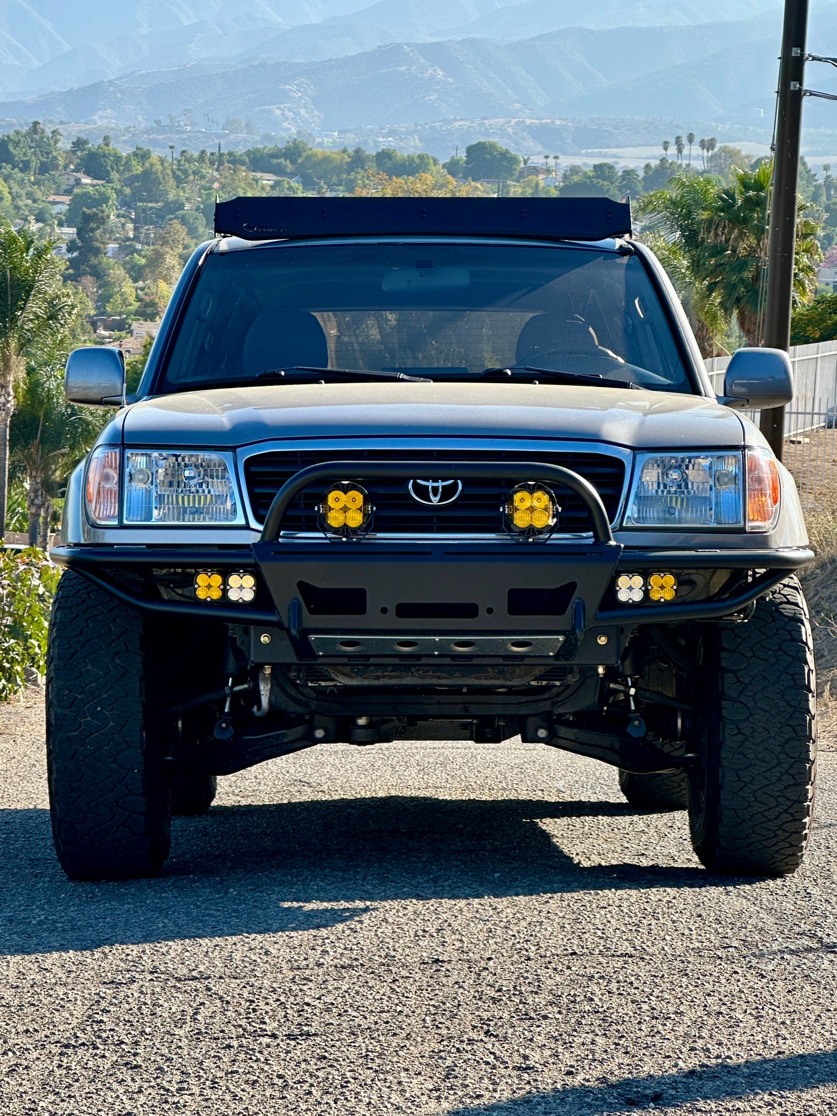 Land cruiser 100/ Lexus 470/ LC100/ LX470/ front bumper/ 100 series ...